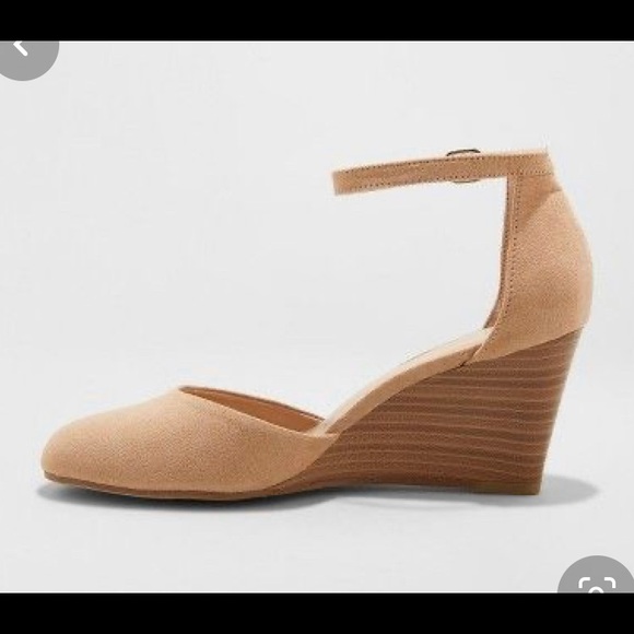 a new day | Shoes | Wendi Closed Toe Wedge Pumps A New Day Taupe | Poshmark